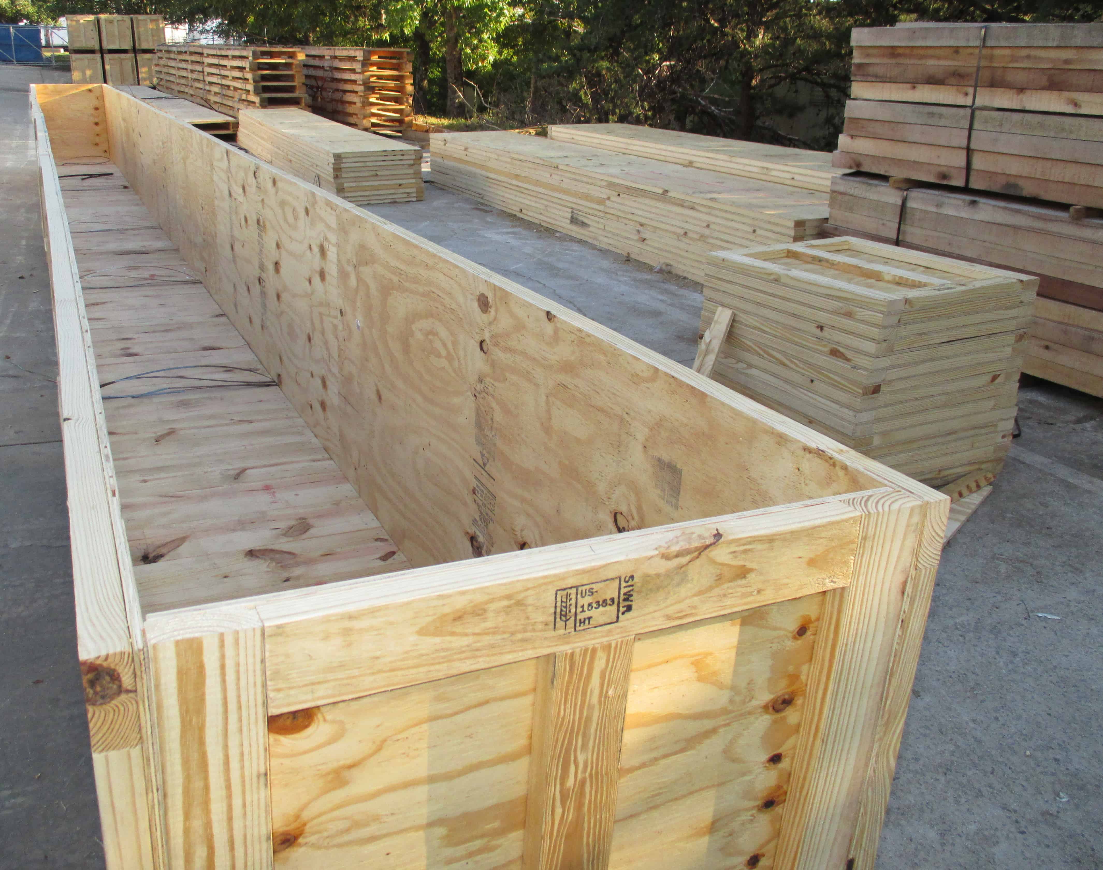 Wooden Crates, Boxes and Bases Gallery - Reid Packaging