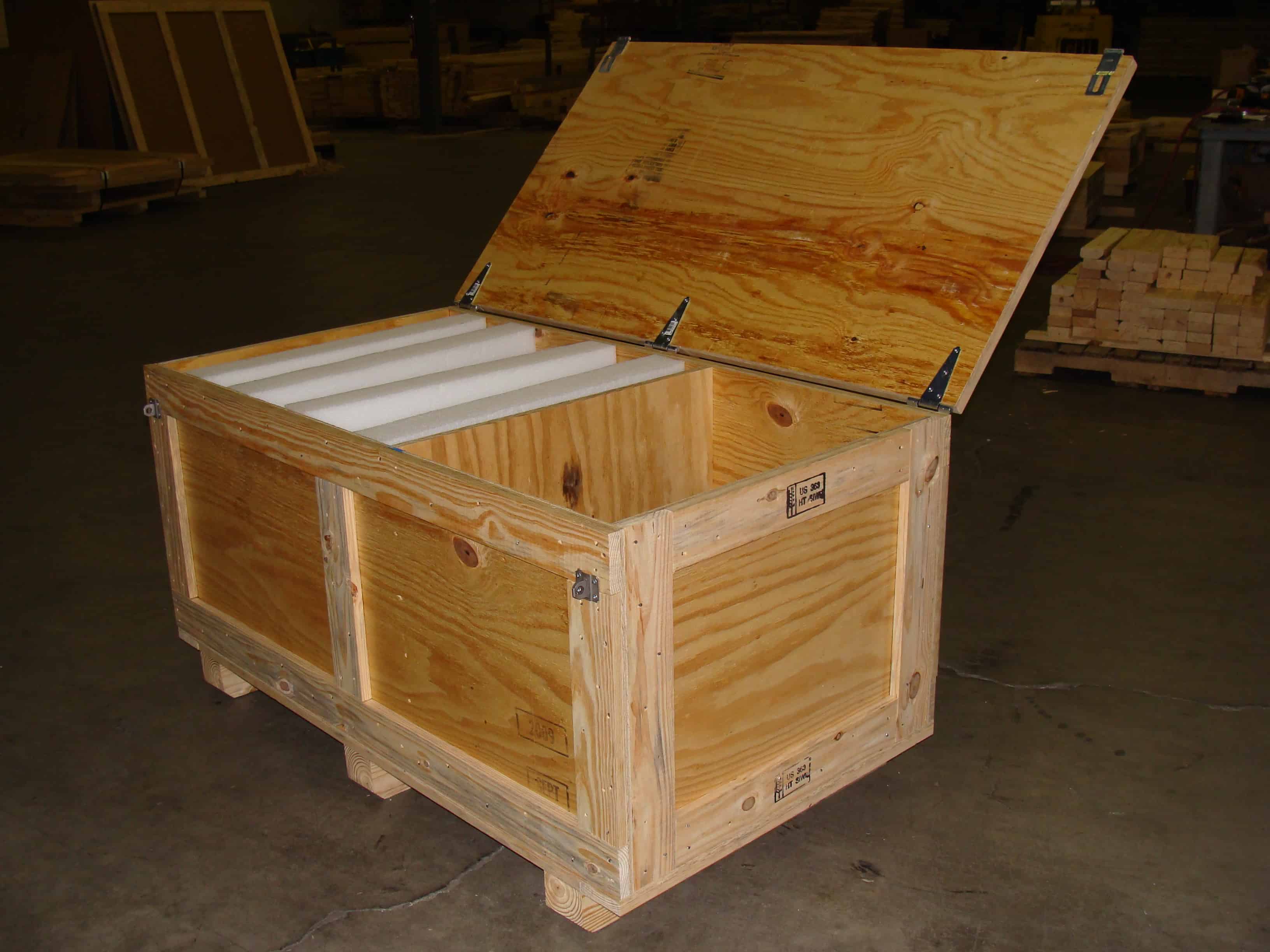 Electronic Equipment Crates Gallery - Reid Packaging