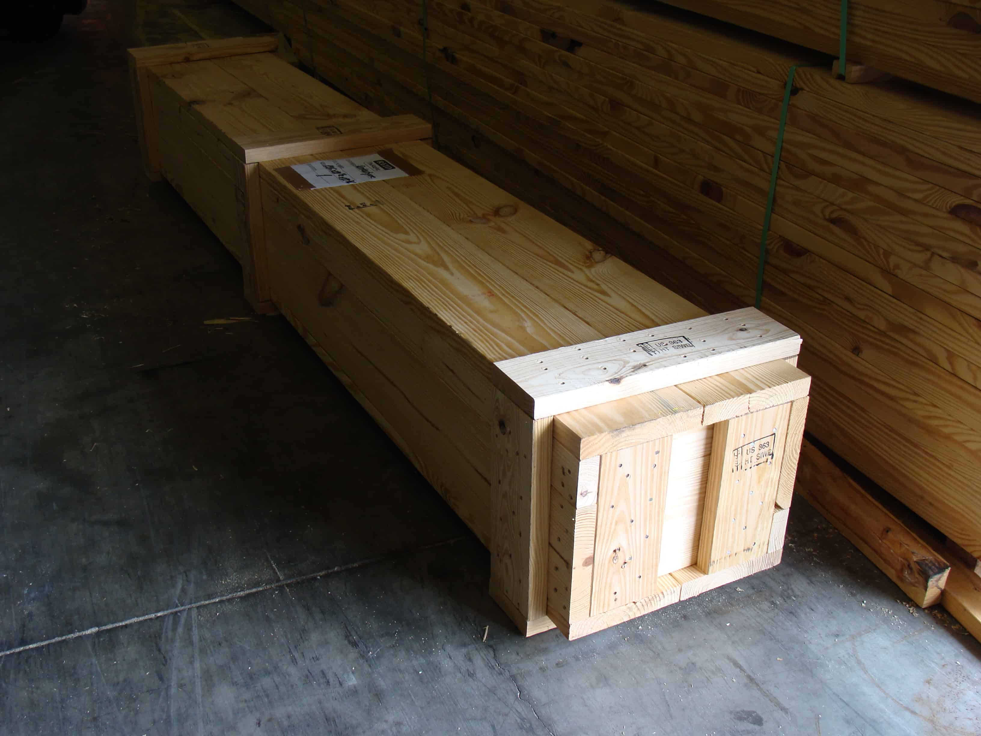 International Wood Crates, ISPM-15 Export Packaging Gallery - Reid ...