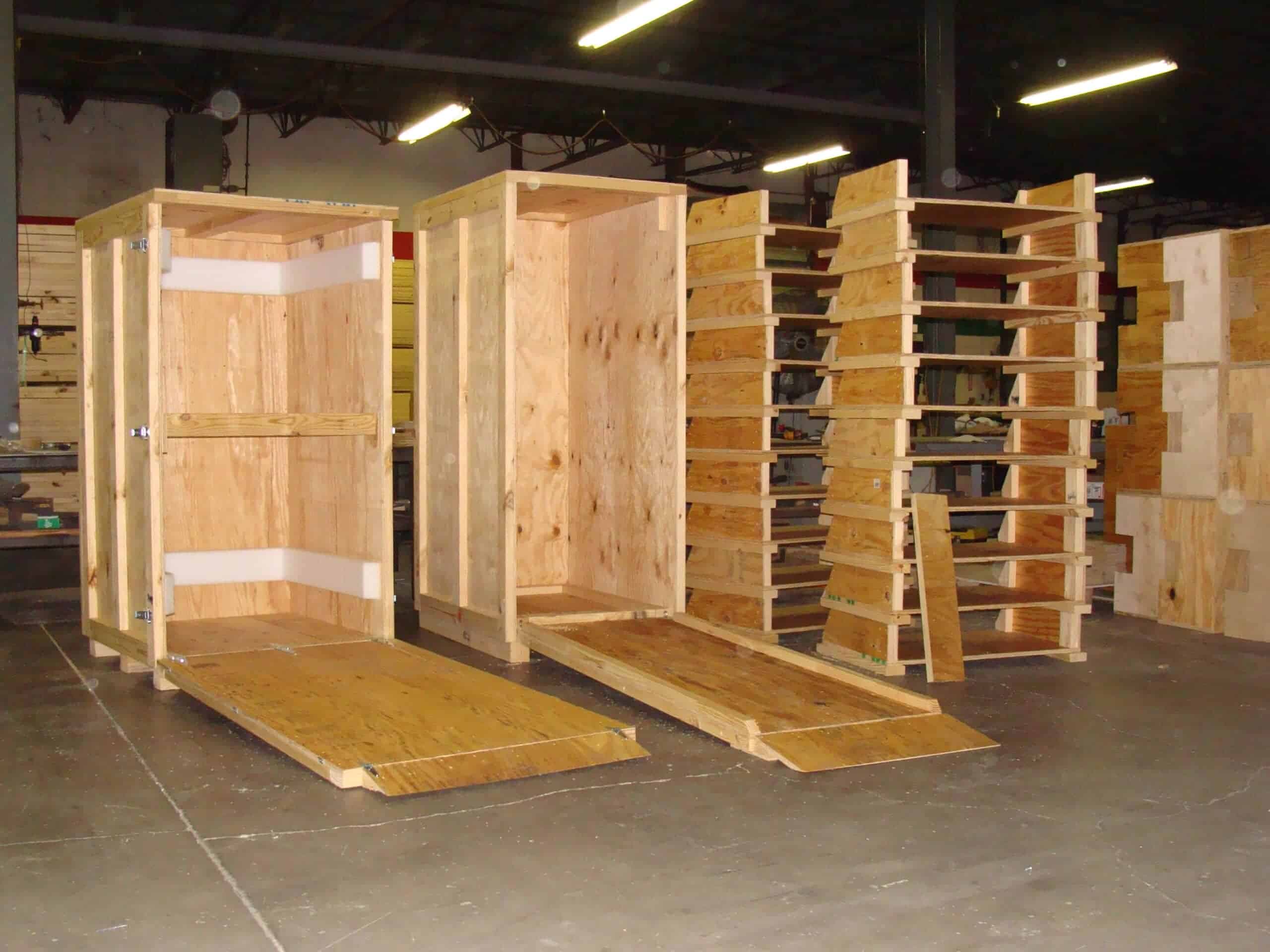 Electronic Equipment Crates Gallery - Reid Packaging