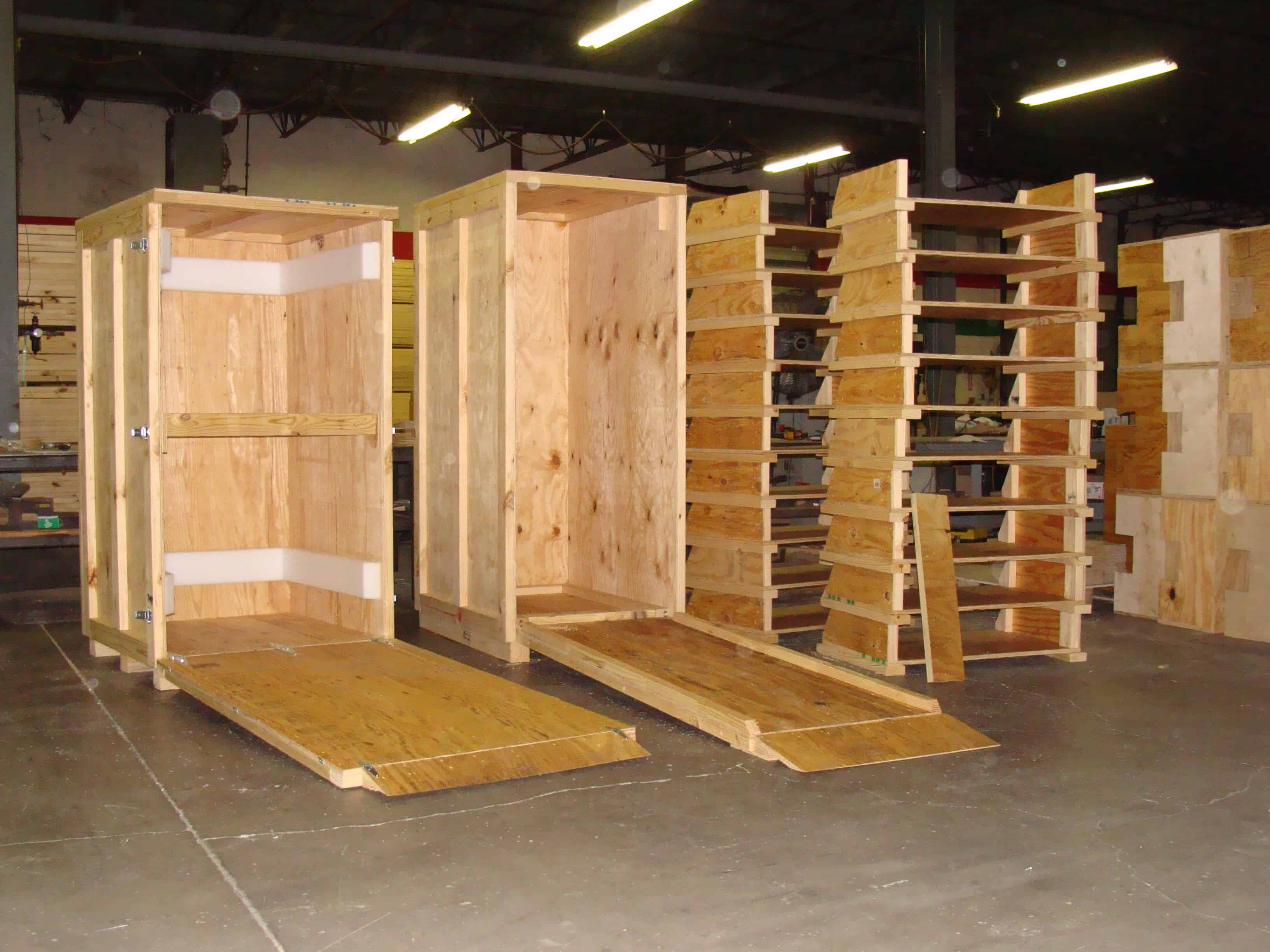 Electronic Equipment Crates Gallery - Reid Packaging