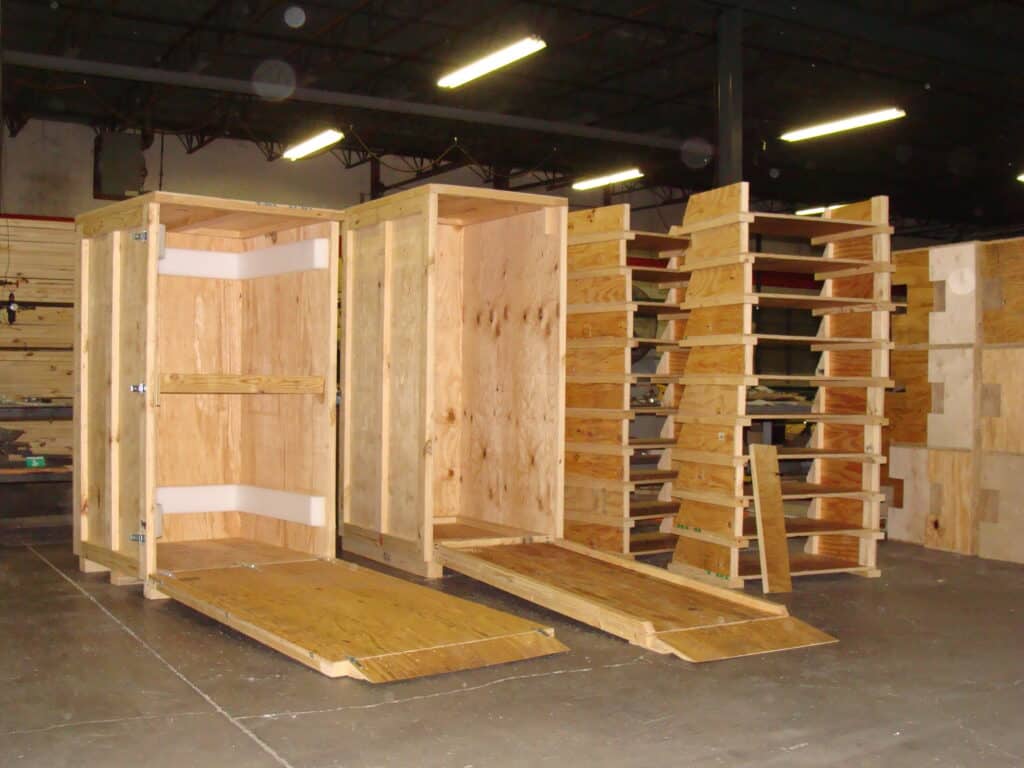 Electronic Equipment Crates - Reid Packaging