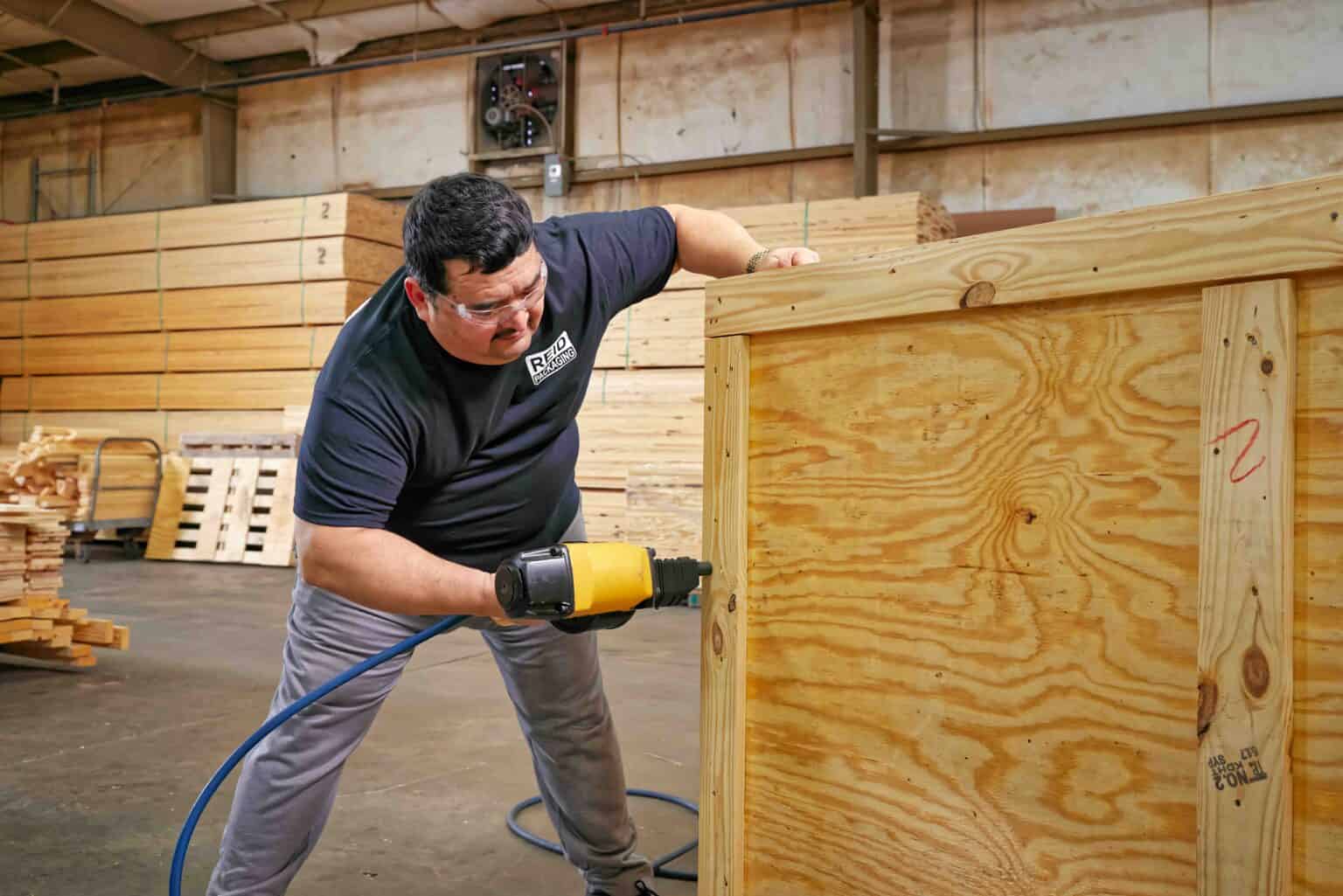 On-Site Crating - Reid Packaging